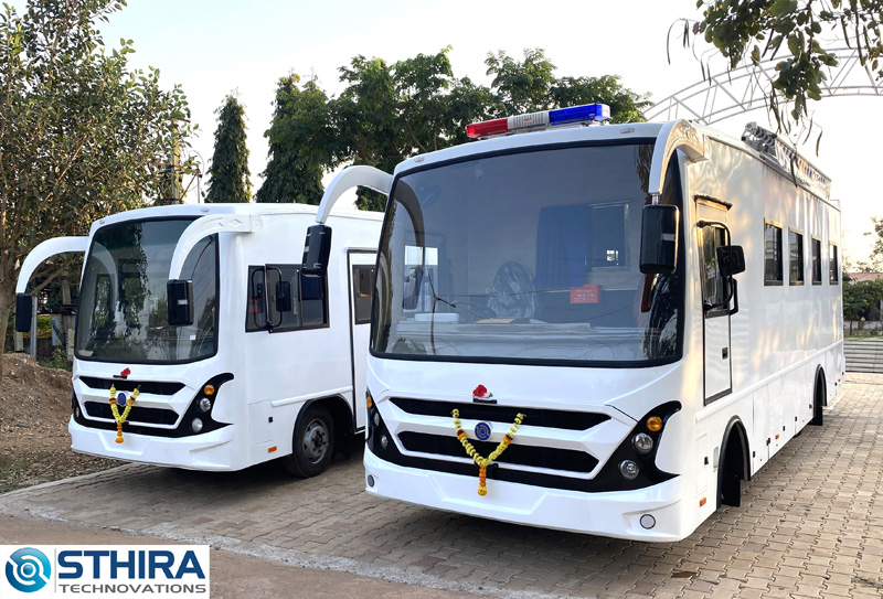 Blood Donation Van - Sthira Technovations